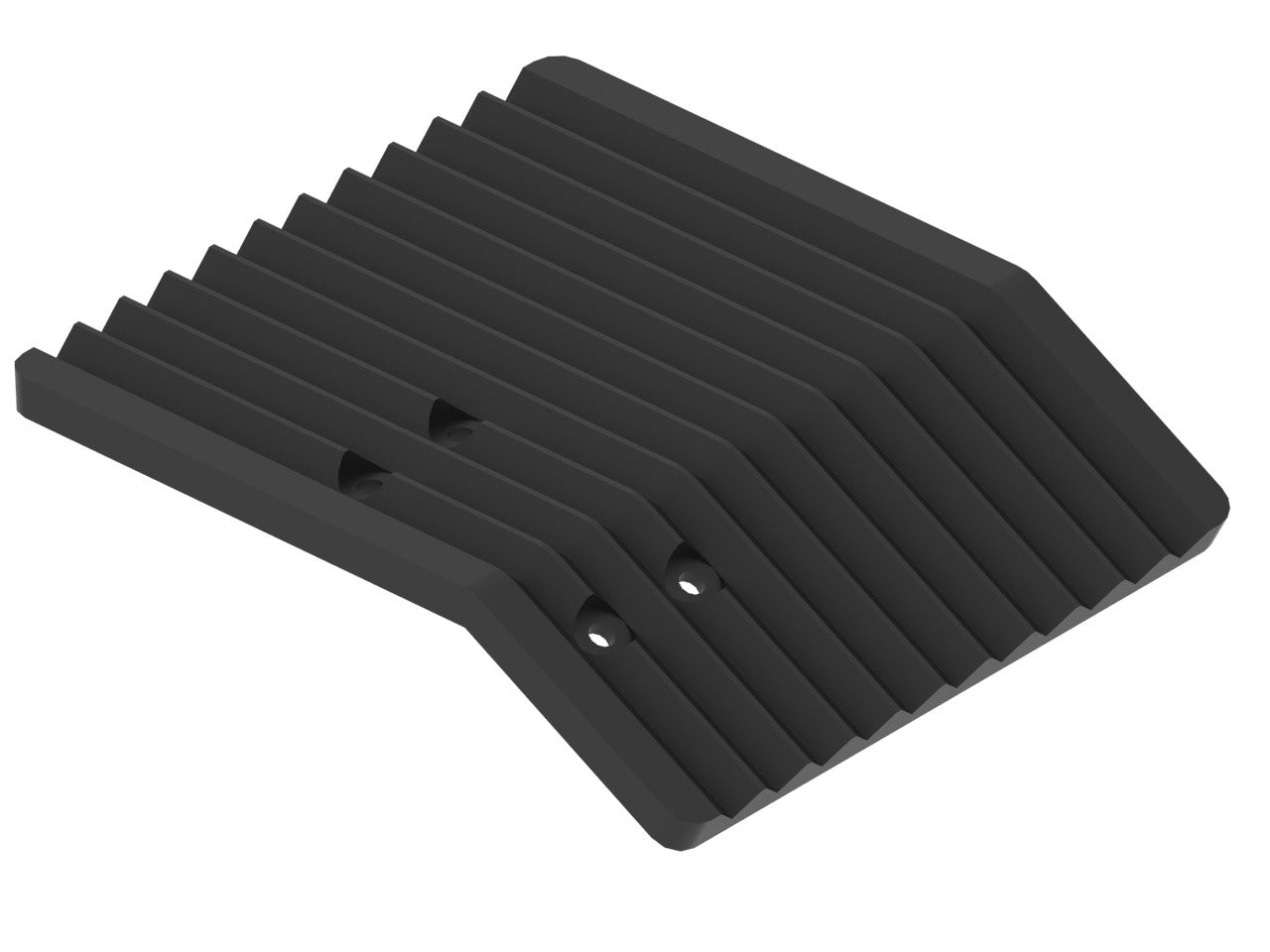 Plastic groomer blade right: for ski track maker – Quadfactors kells